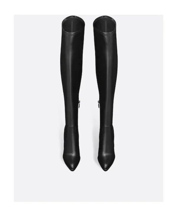Dior D-fiction Heeled Thigh High Boots