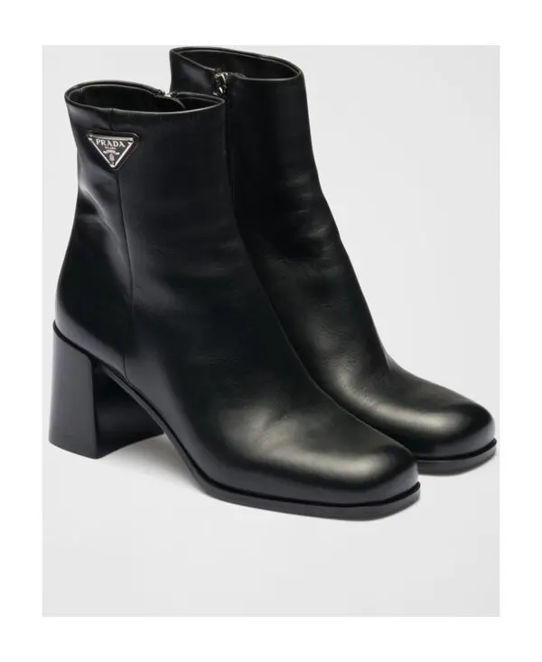 Prada High Heel Ankle Boots