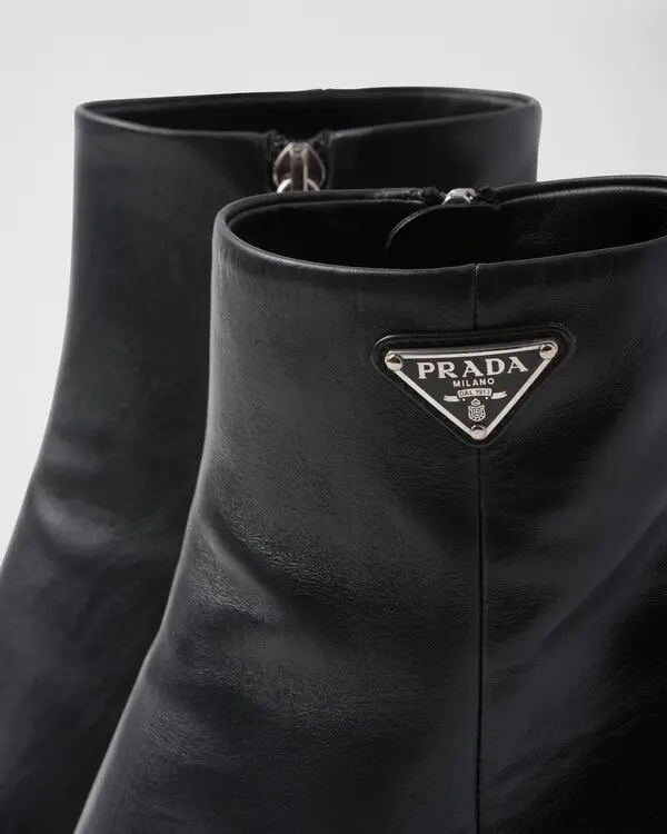 Prada High Heel Ankle Boots
