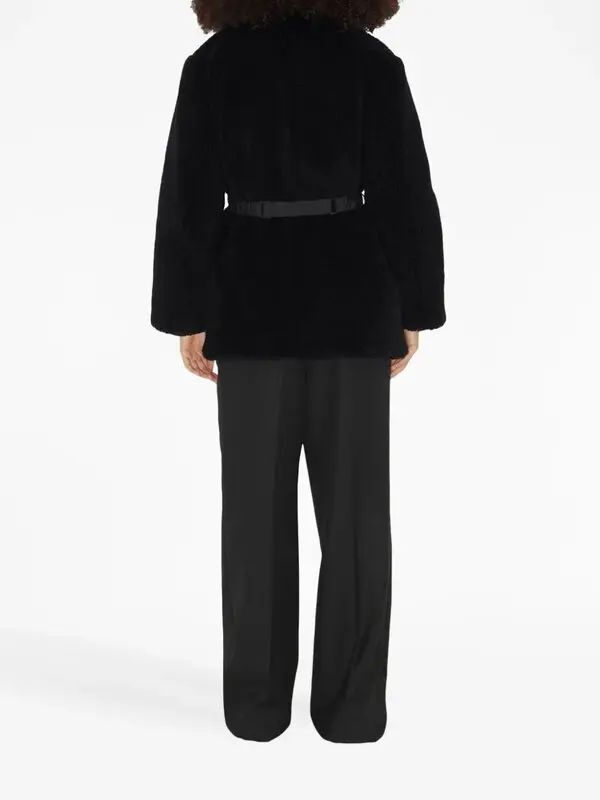 Burberry Embroidered Wool-blend Coat