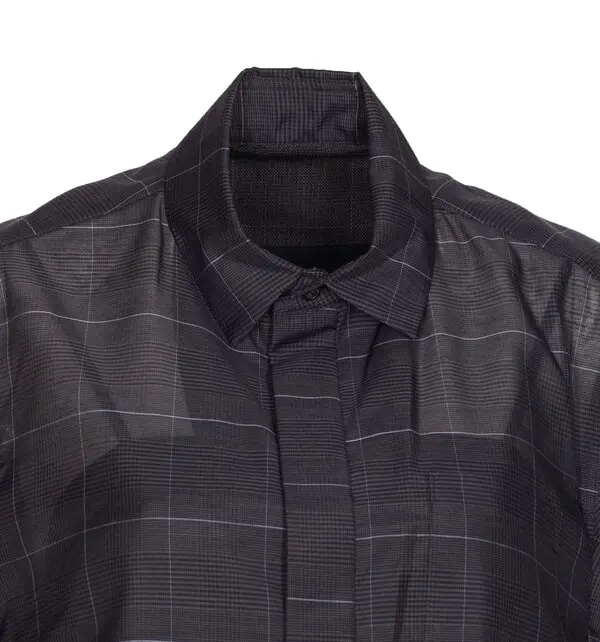 Sacai Short Sleeve Shirt With Lapel Collar