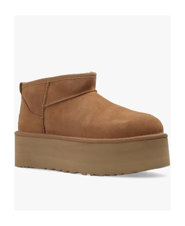 UGG Classic Ultra Mini Platform Boots - Brown