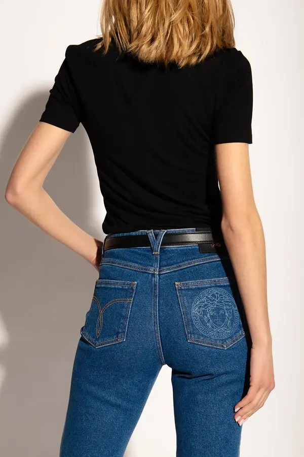 Versace Greca Print Logo T-shirt