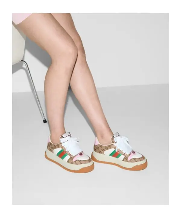 Gucci Gg Panelled Sneakers