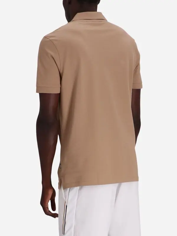 Hugo Boss Logo Embroidered Regular-fit Polo Shirt