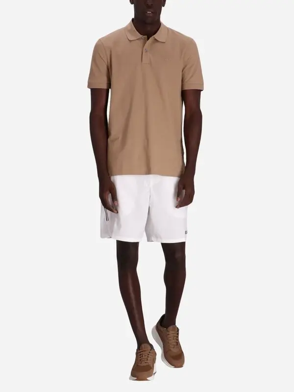 Hugo Boss Logo Embroidered Regular-fit Polo Shirt