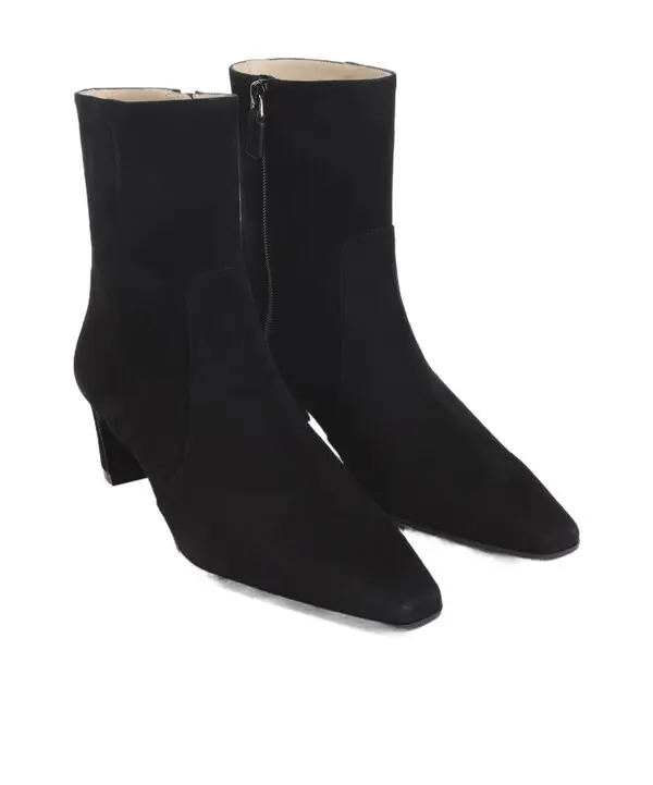 STUART WEITZMAN Square Toe Ankle Boots