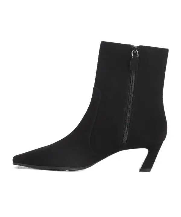 STUART WEITZMAN Square Toe Ankle Boots