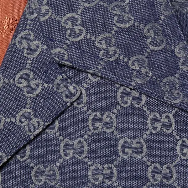 Gucci Gg Monogram Belted Dress