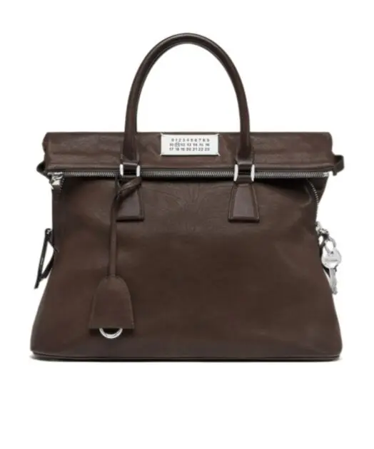 MAISON MARGIELA 5ac Medium Tote Bag - Ebony