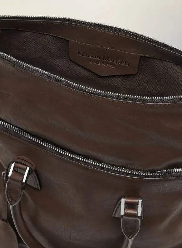 MAISON MARGIELA 5ac Medium Tote Bag - Ebony