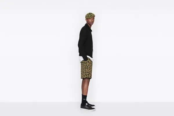 Dior Leopard Print Bermuda Shorts