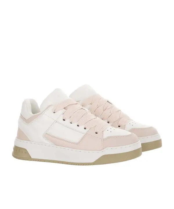 Hogan Logo Embossed Chunky Sole Sneakers