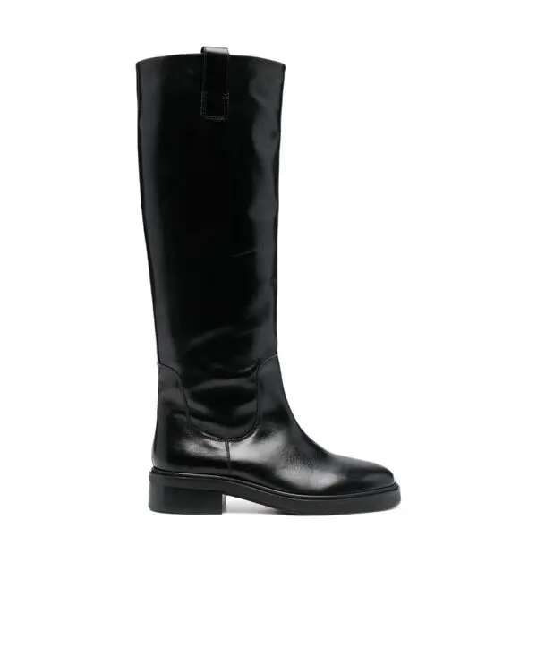 AeydĒ Henry Knee-high Boots - Black