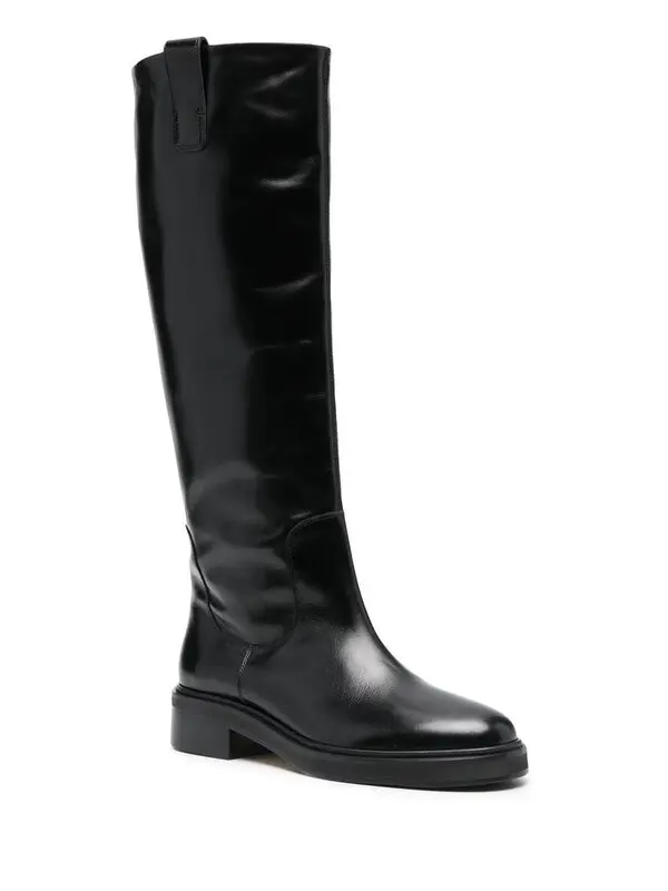 AeydĒ Henry Knee-high Boots - Black