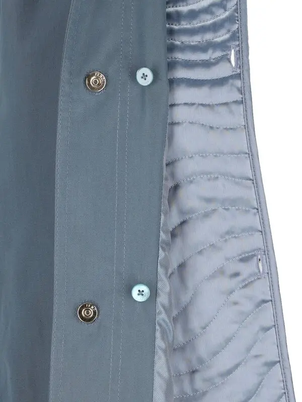 Fendi Belted Waist Trench Coat