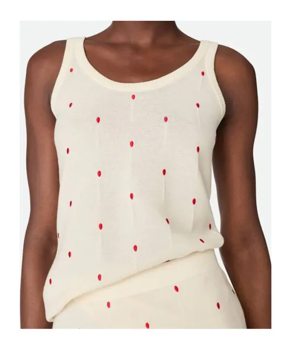 Bottega Veneta Embroidered Matches Midi Skirt