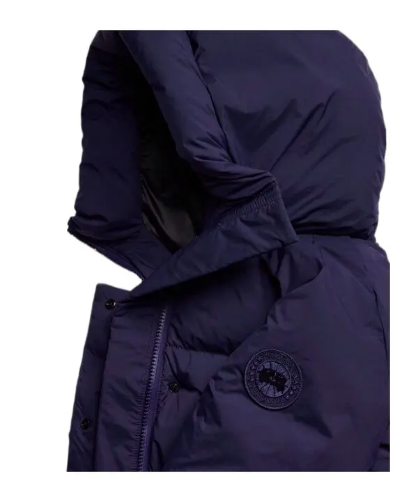 Canada Goose Quilted Zip-front Down Jacket - Black