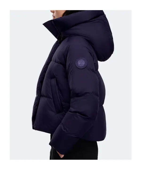 Canada Goose Quilted Zip-front Down Jacket - Black