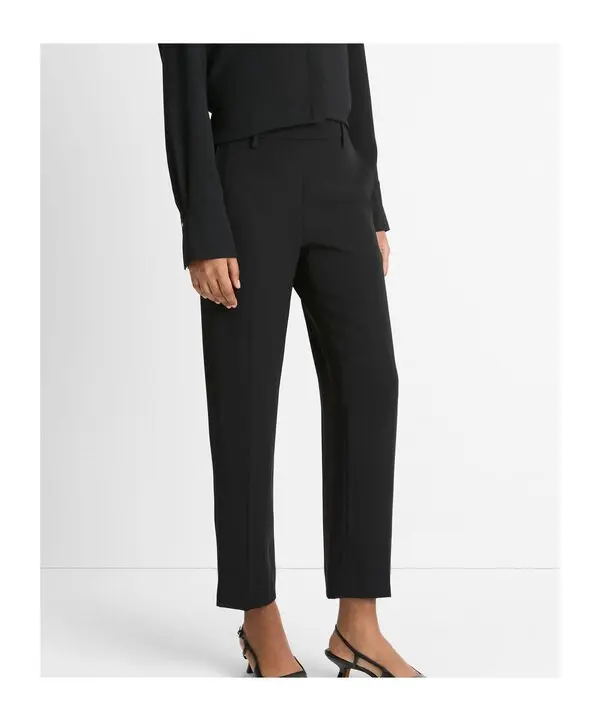 Vince Belt-loop Straight-leg Trousers