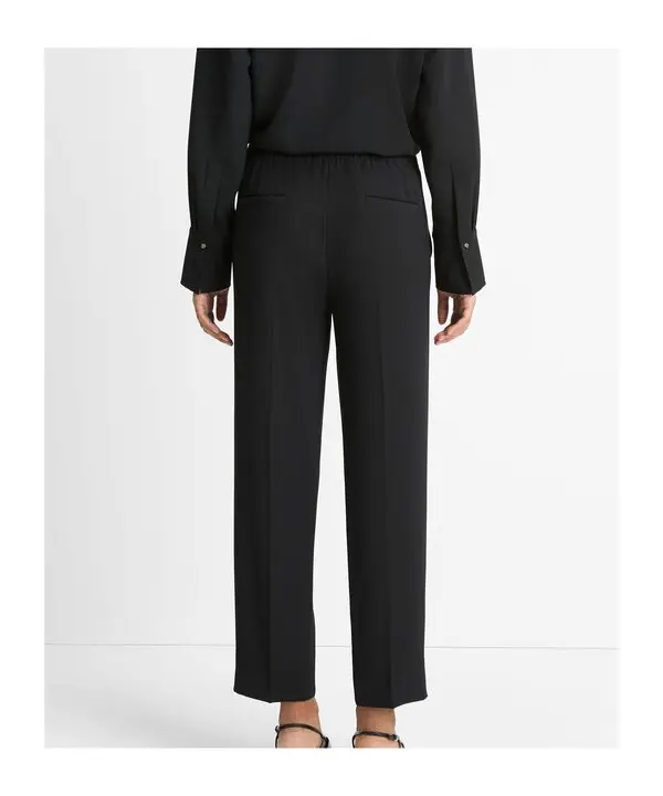 Vince Belt-loop Straight-leg Trousers