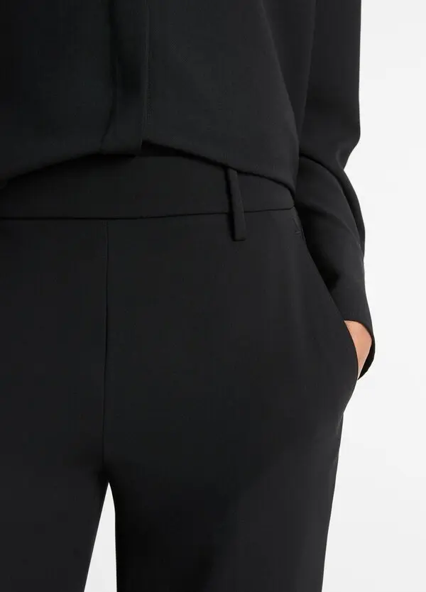 Vince Belt-loop Straight-leg Trousers
