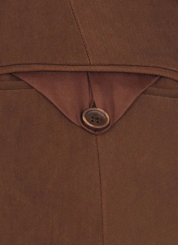 UMA WANG Paw" Wide-leg Trousers - Brown