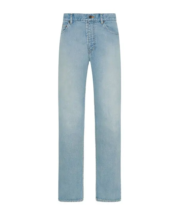 THE ROW Fred Cotton Jeans - Light Indigo