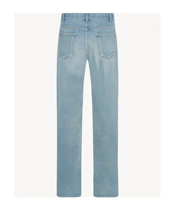 THE ROW Fred Cotton Jeans - Light Indigo
