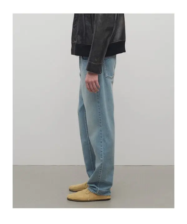 THE ROW Fred Cotton Jeans - Light Indigo
