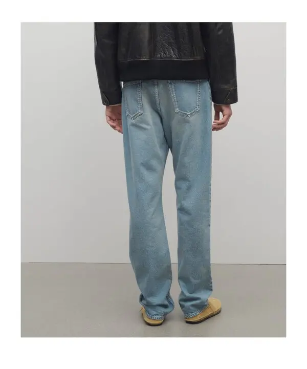 THE ROW Fred Cotton Jeans - Light Indigo