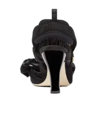 Fendi Colibrì Slingback Pumps With Bow Embellishment