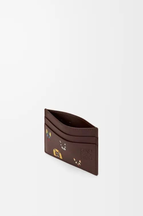 Loewe X Louis Wain Cats Plain Cardholder