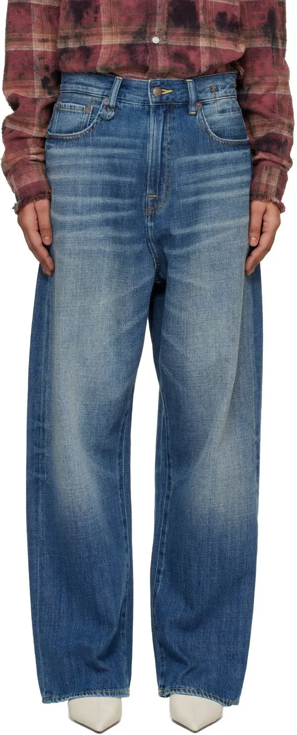 R13 Venti Straight Leg Jeans