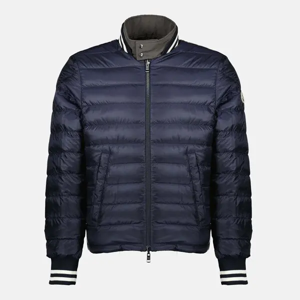 Moncler Reversible Padded Bomber Jacket - Grey