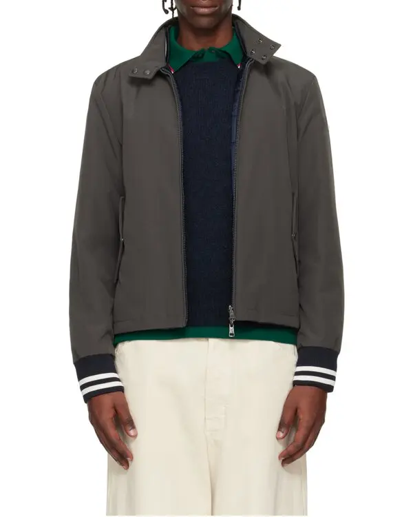 Moncler Reversible Padded Bomber Jacket - Grey