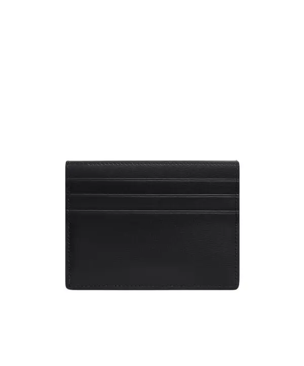 Celine Card Holder Triomphe In Shiny Calfskin