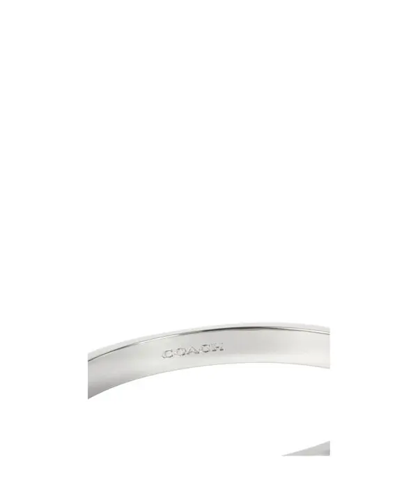COACH Hinge Bangle Bracelet With Monogram Motif
