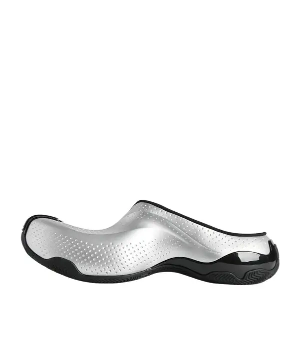 Balenciaga Basketball Slip-on Sneakers - Silver/black