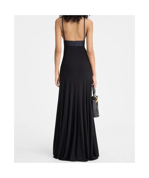 Jacquemus La Robe Spallina Spaghetti-strap Evening Gown