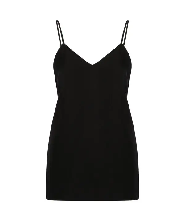 TOTEME V-neck Sleeveless Tank Top - Black