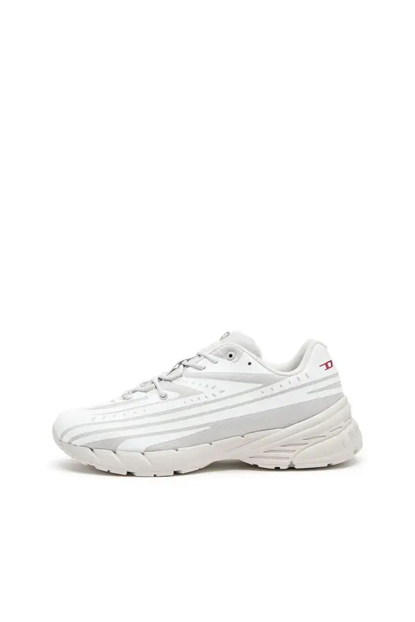 DIESEL® D-airspeed Low Panelled Sneakers - White/grey