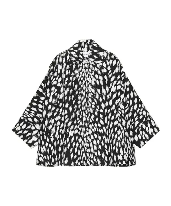 Givenchy Cocoon Collared Short Coat