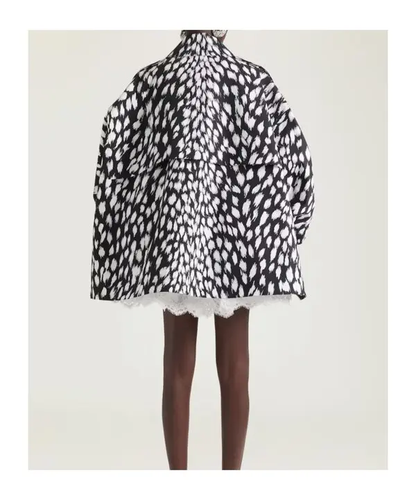 Givenchy Cocoon Collared Short Coat