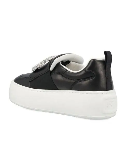ROGER VIVIER Embellished Buckle Sneakers