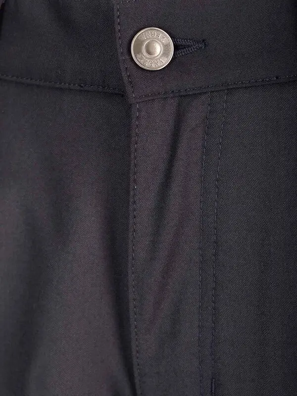 Zegna Wool Tailored Trousers