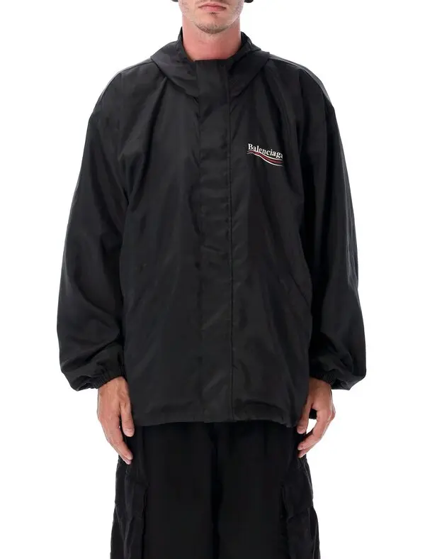 Balenciaga Political Campaign Hooded Jacket