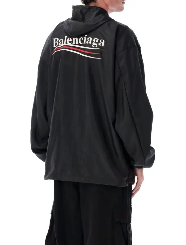 Balenciaga Political Campaign Hooded Jacket