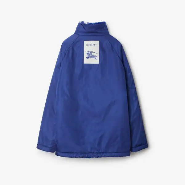 Burberry Checked Fleece Jacket