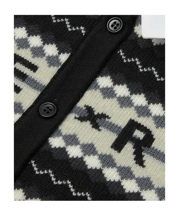 Burberry Fair Isle Cotton Shirt Dress